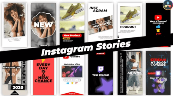 5 NEW DaVinci Resolve Instagram Templates Just Released 2023 